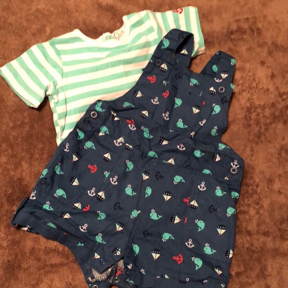 Matching Sets | One Piece Short Overall Set | Poshmark